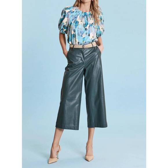Tyler Boe | Pants & Jumpsuits | New Tyler Boe Rebecca Pleather Crop ...